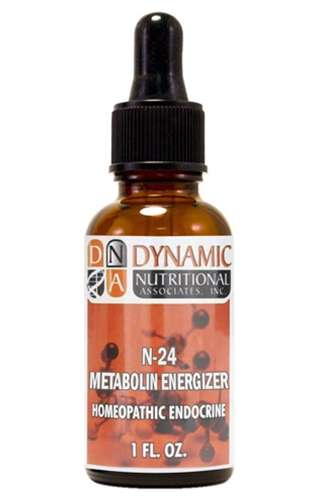 N-24 Metabolin Energizer by DNA Labs | Homeopathic Formula