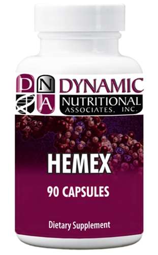Hemex by DNA Labs | Hemorrhoid & Venous Support Supplement